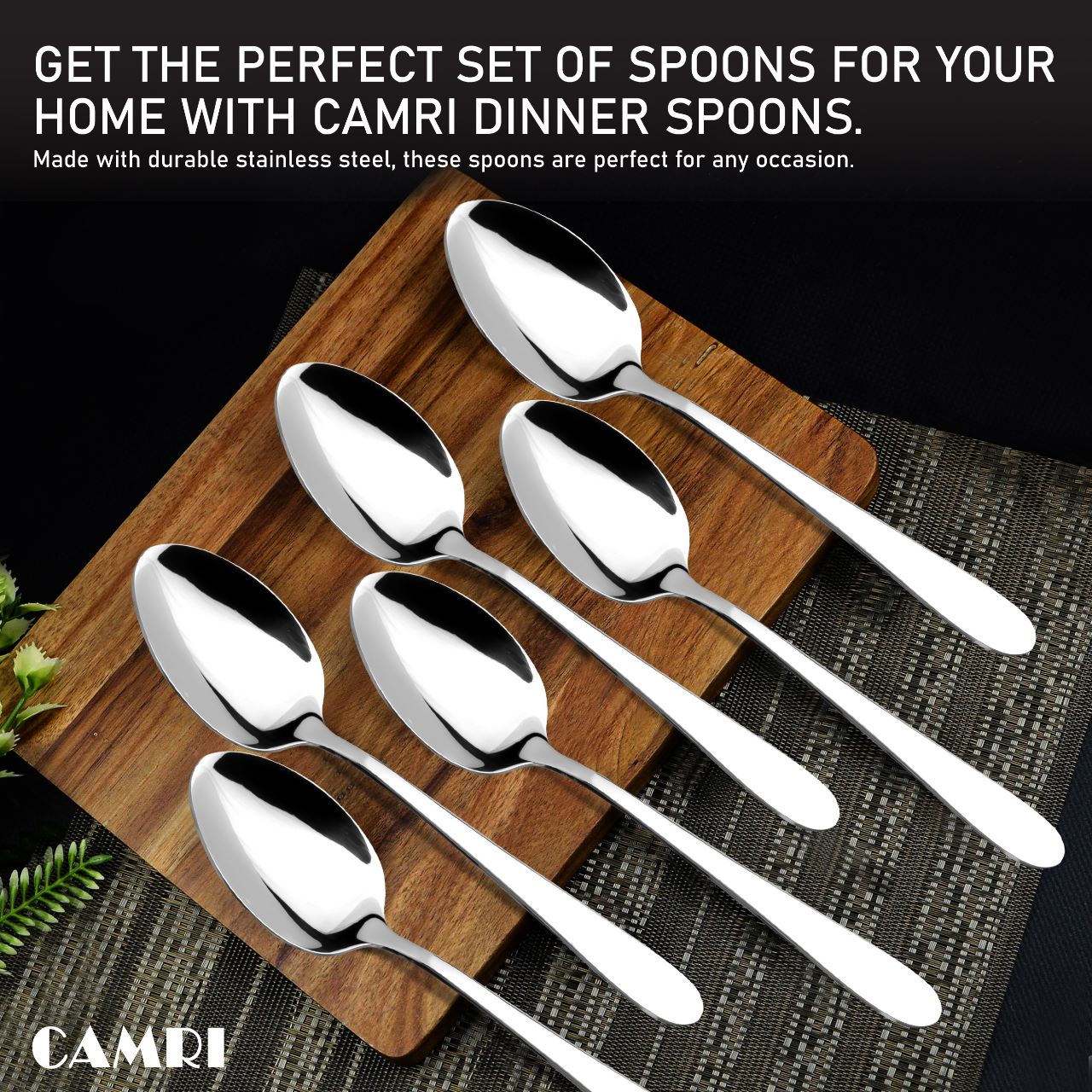 CAMRI Dinner Spoon C61 Pack of 6 – Camri
