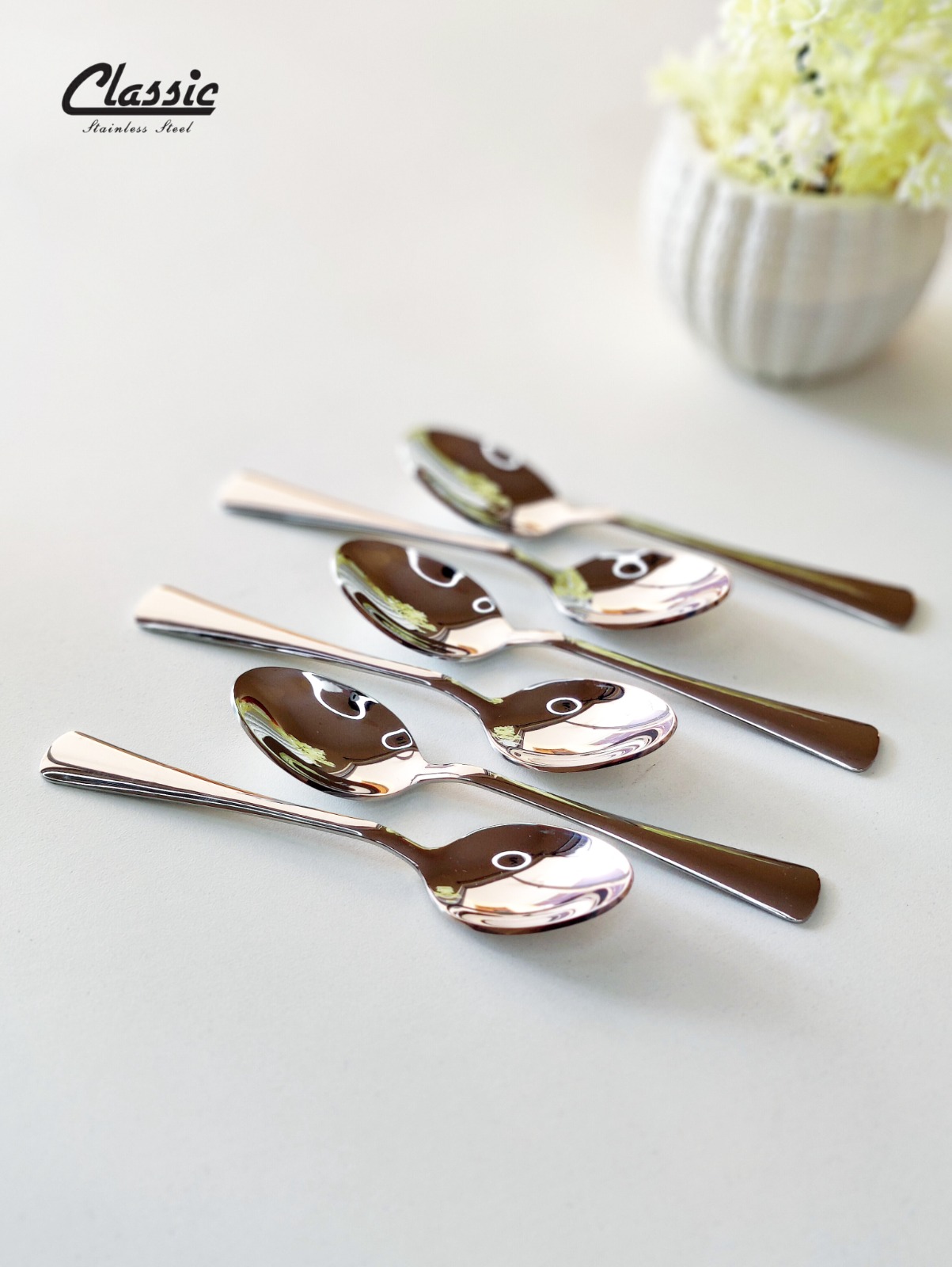 Classic Tea Spoon Glitz Pack of 6 – Camri