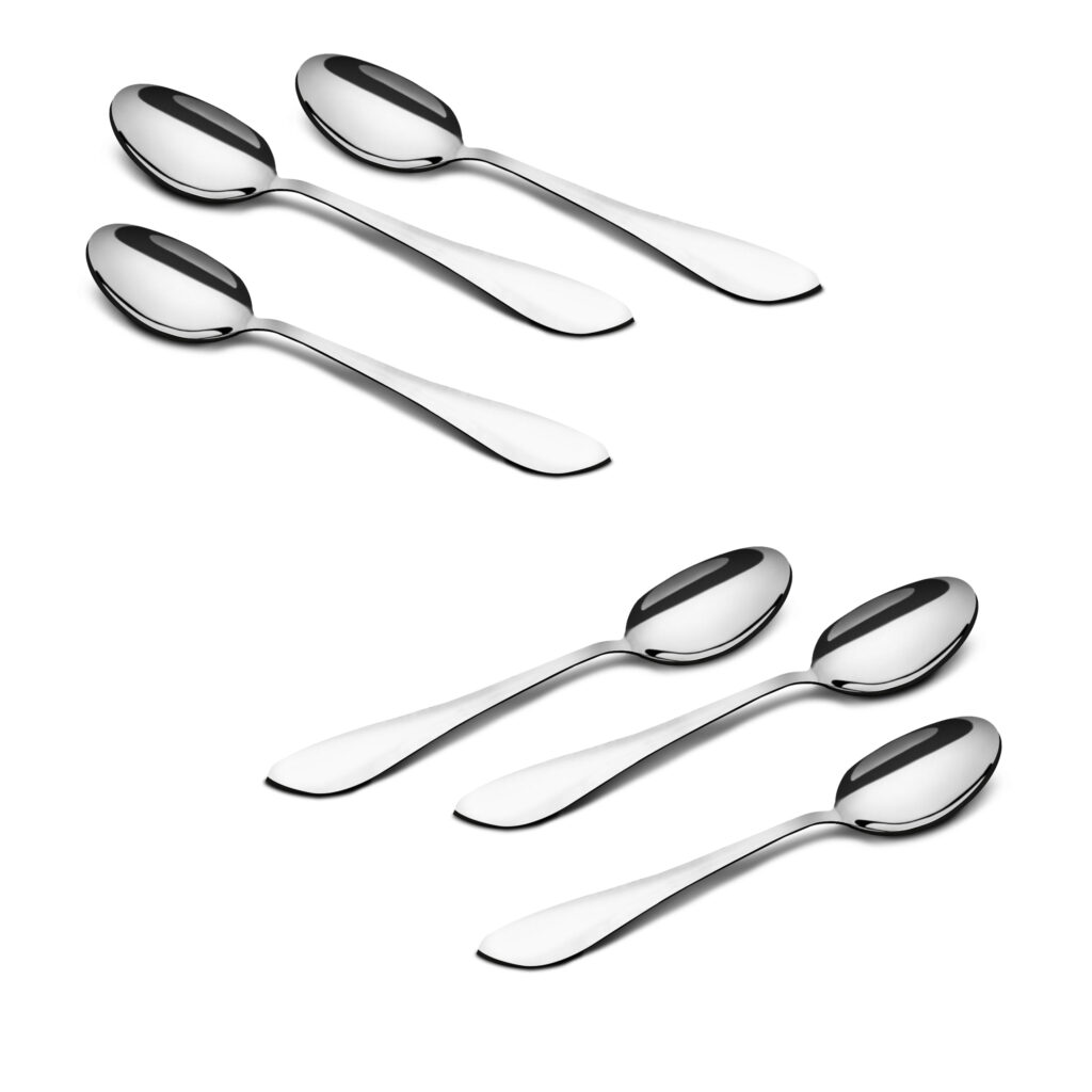 Dine in Style: Classic Dinner Spoon Neo Bundle of 6
